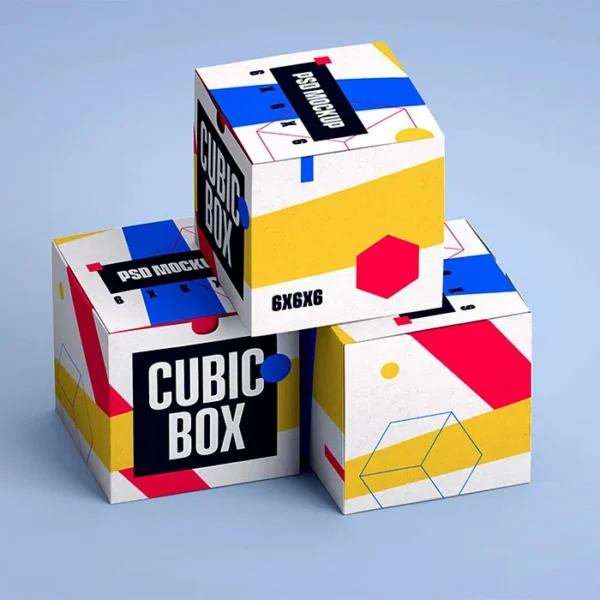 Cube Boxes - Printed Custom Packaging