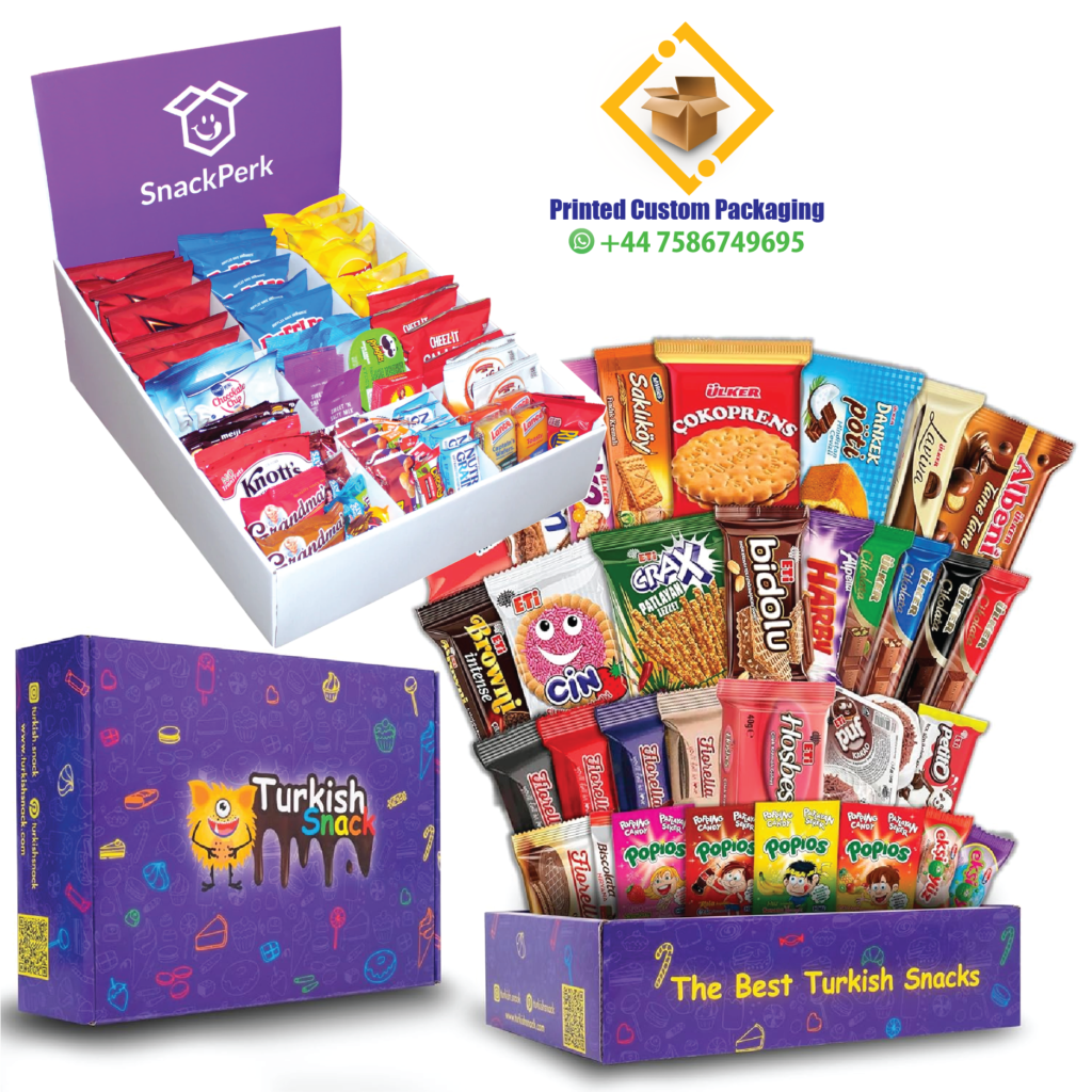 Snack Boxes - Printed Custom Packaging