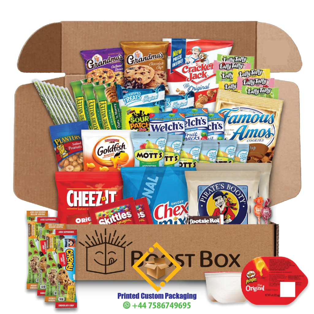 Snack Boxes - Printed Custom Packaging